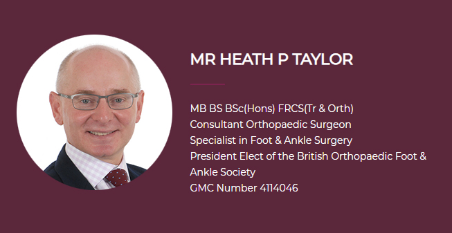 Heath Taylor Consultant Orthopaedic Surgeon